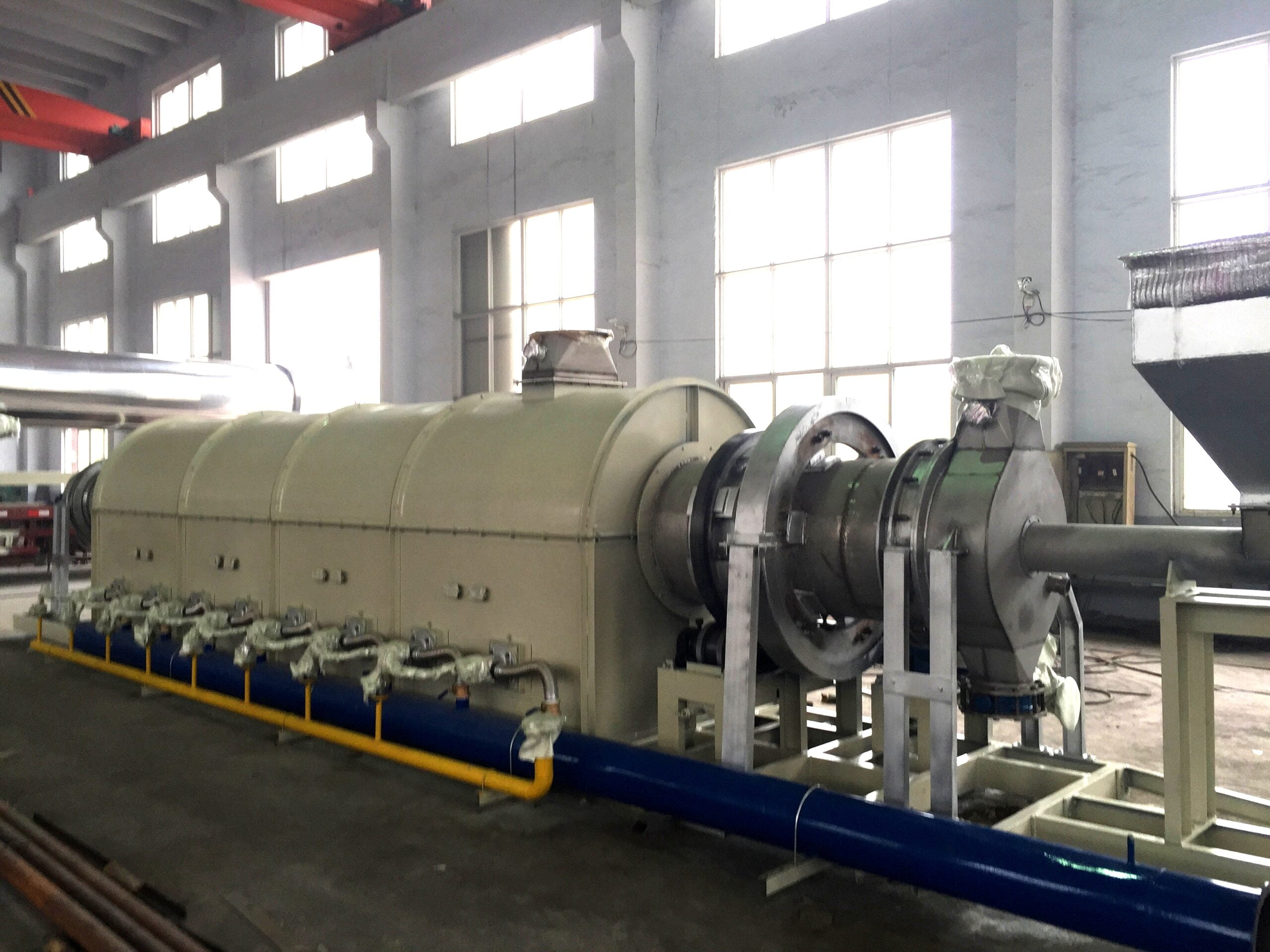 HZG Series Mining Drum Dryer For Sludge Mud Powder Drying Equipment ...