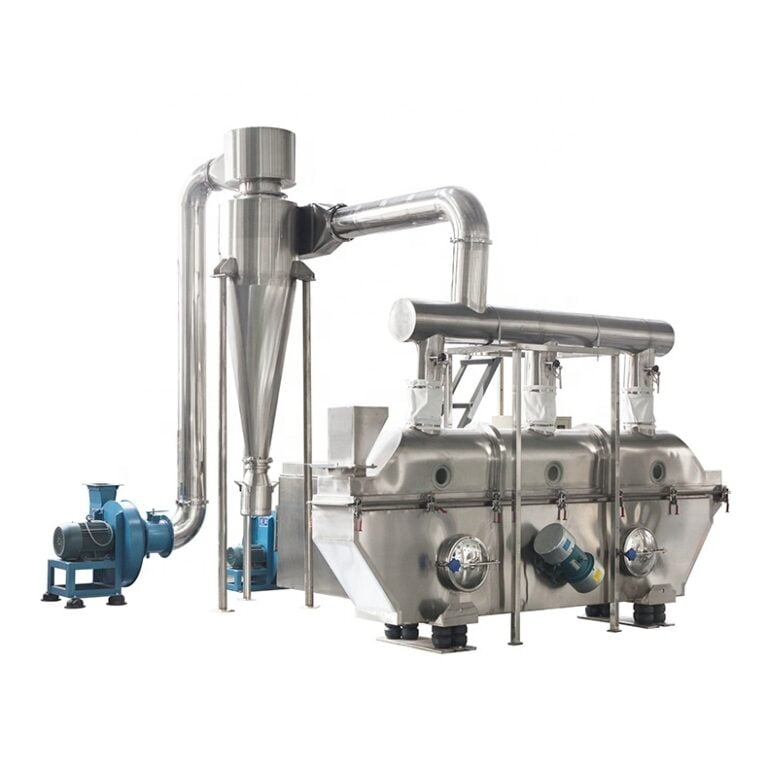 Factory Price Vibrating Dryer Machine Tea Leaf Fluidized Industry Salt ...